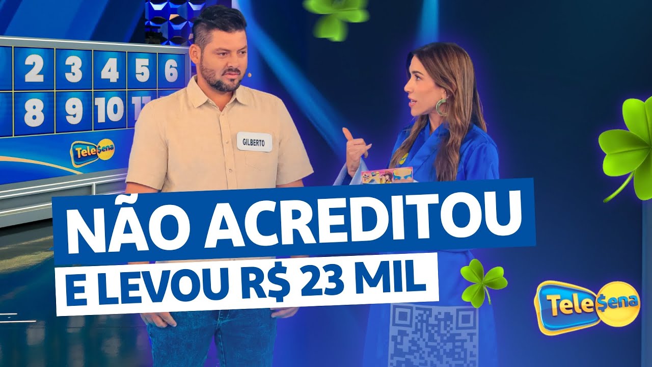 NÃO ACREDITOU QUE FOI SORTEADO NA TELE SENA! | PAINEL DO X NO PROGRAMA ...