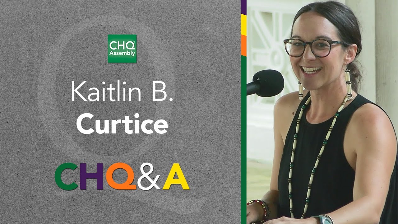 CHQ&A with Kaitlin B. Curtice - 2024 - YouTube