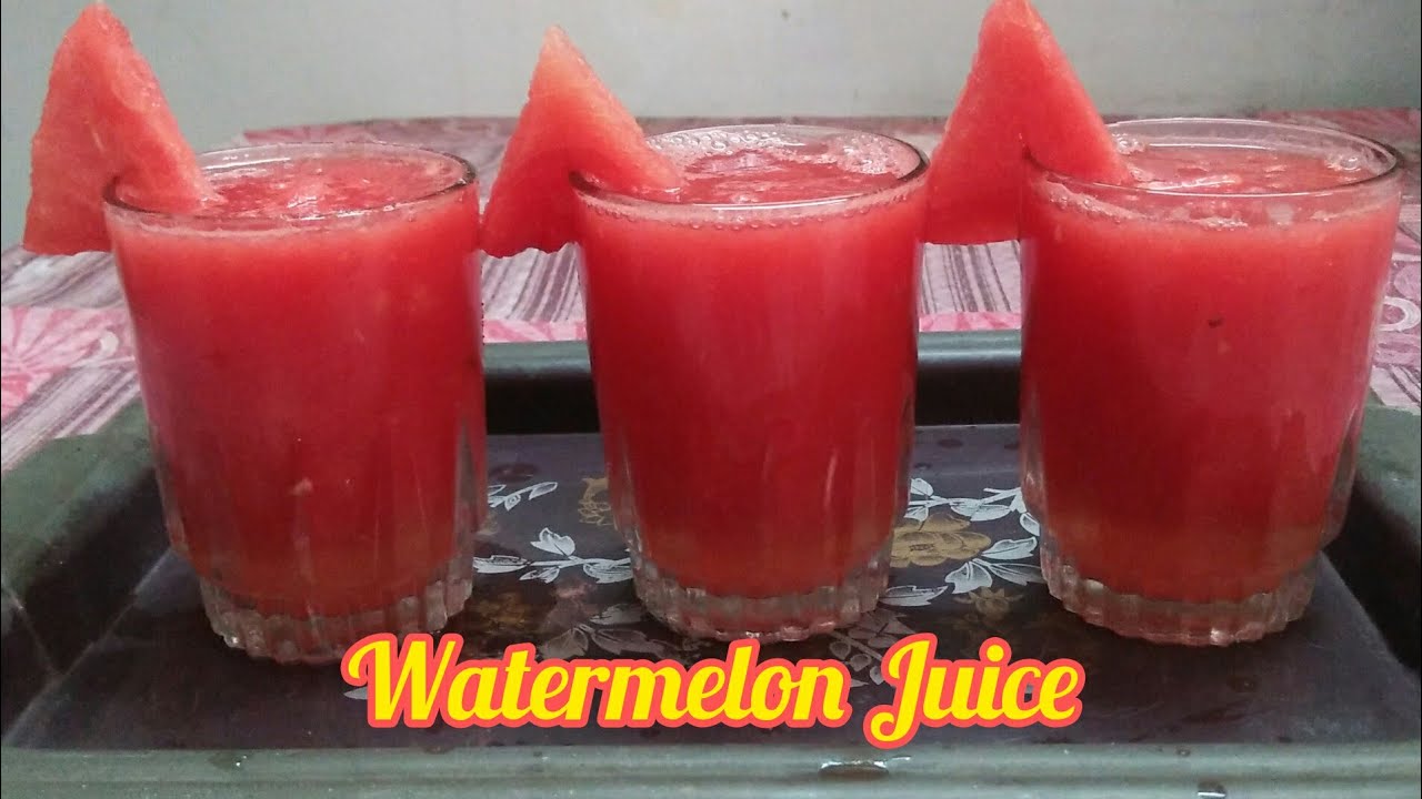 Watermelon Juice//Tarmuj Er Sharbat//Welcome Drinks//Ifter Special ...