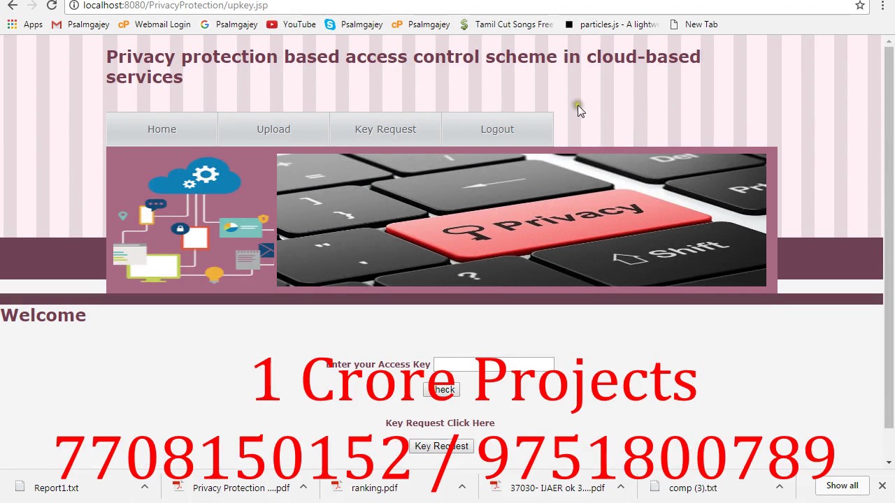Privacy protection based access control scheme in cloud based services - 1Crore Projects - YouTube