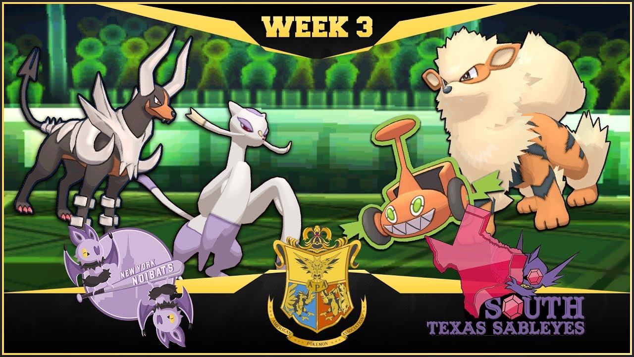 ARCANINE IS FAT! APA S5 W3 Battle - New York Noibats vs South Texas ...