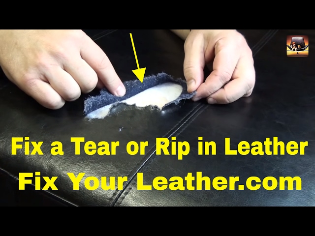 How To Repair Large Rip In Leather Sofa - Infoupdate.org