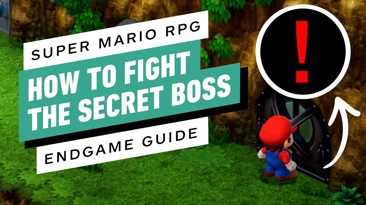 Super Mario RPG - How to Find and Fight the Secret Boss - YouTube