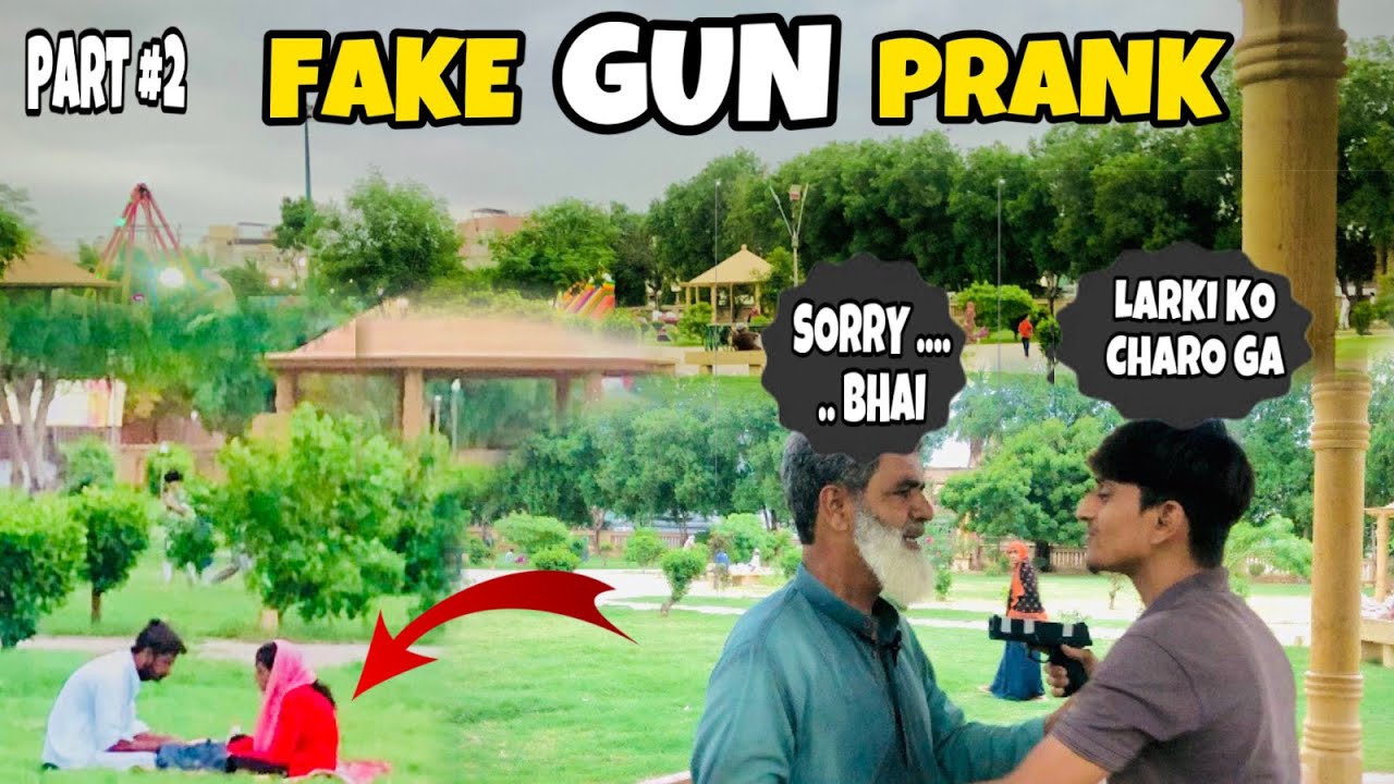 PART #2 | Who Needs Action Movies? This Fake Gun Prank Had Everyone ...