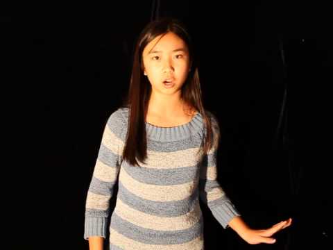 Macy Lu's Monologue in Hollywood Showcase 2015 - YouTube
