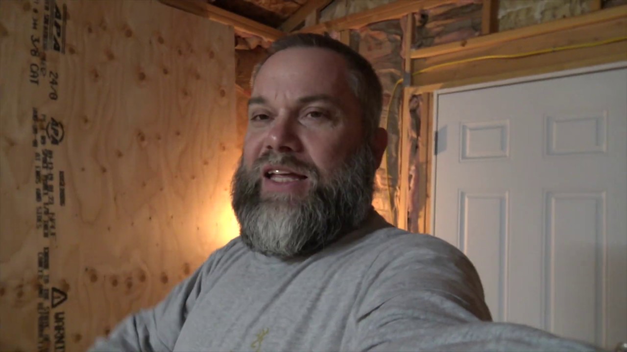 MAN CAVE / RELOADING ROOM BUILD UPDATE #1 - YouTube