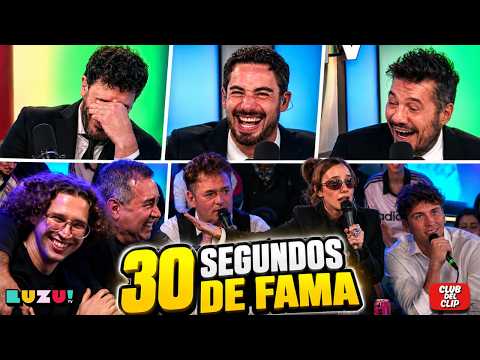 30 segundos de fama con Tinelli y Occhiato en Luzu | #Luzu
