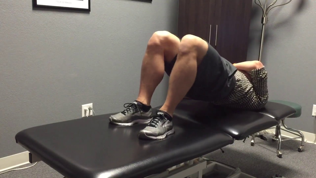 Bridge with external rotation step out - YouTube