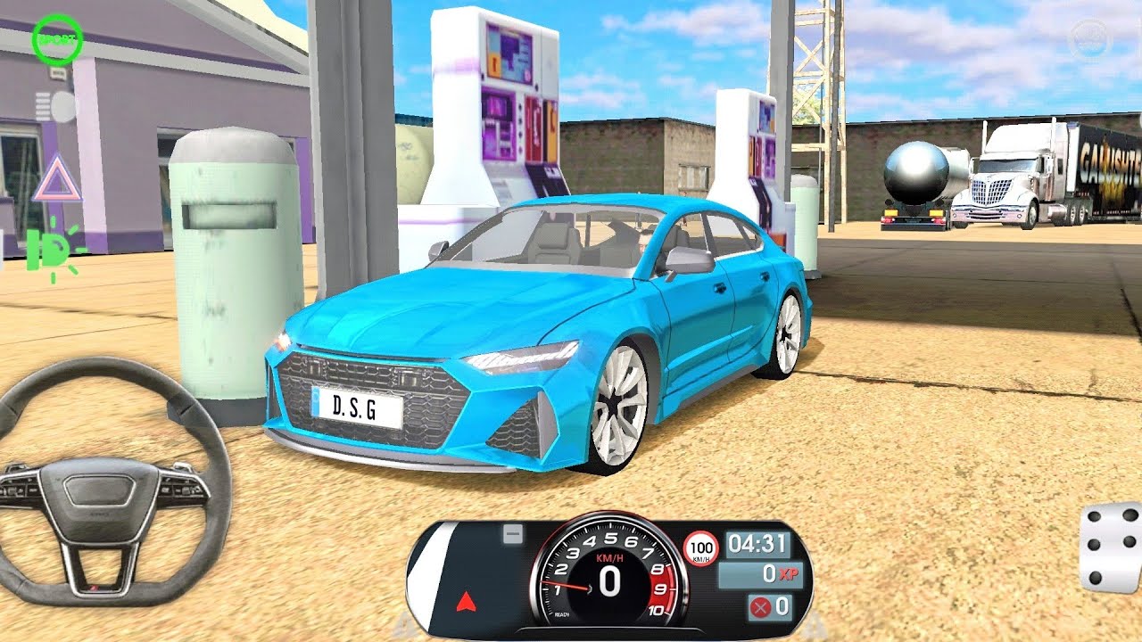 Driving School Sim - Audi RS6 Driving on Route 66 & Top speed - Car ...
