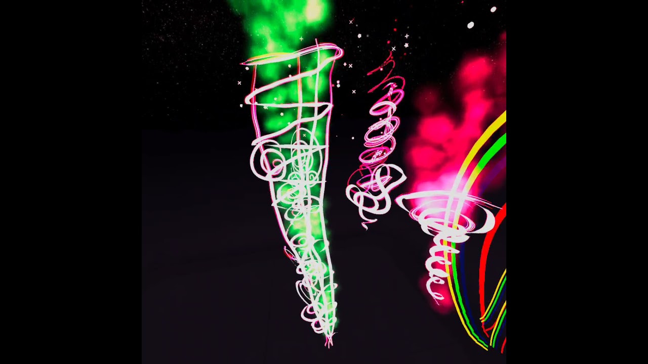 VR初體驗 open brush - YouTube