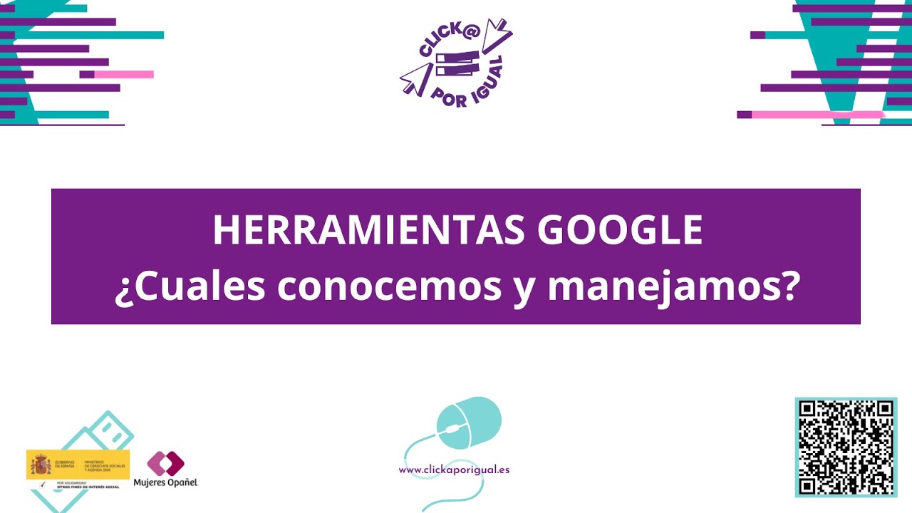 HERRAMIENTAS GOOGLE: Cuales conocemos y manejamos [CLICK@ POR IGUAL] - YouTube