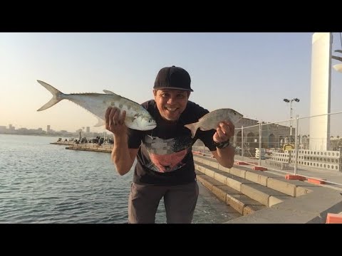 Fishing adventure in Qatar! Naka chamba ng pang ulam #fish #fishing # ...