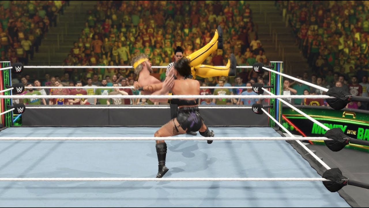 Rhea Ripley Defeats Logan Paul In Just One Minute - WWE 2K23 - YouTube