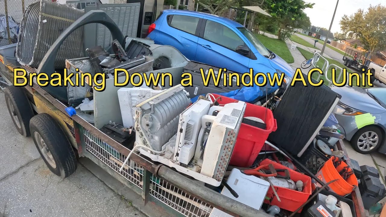 Window AC Breakdown - YouTube