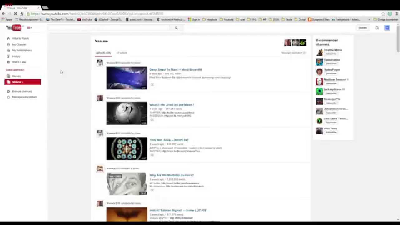 How to sort your Subscription list with Collections - YouTube