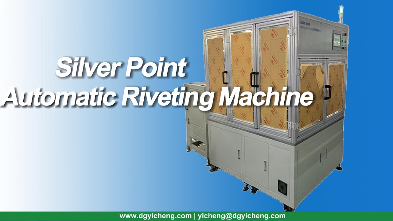 Automatic Silver Point Riveting Machine - YouTube