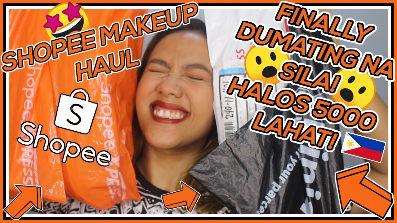 SHOPEE MAKEUP HAUL | AFFORDABLE MAKEUP (AS LOW AS 69 PESOS!!!) - YouTube