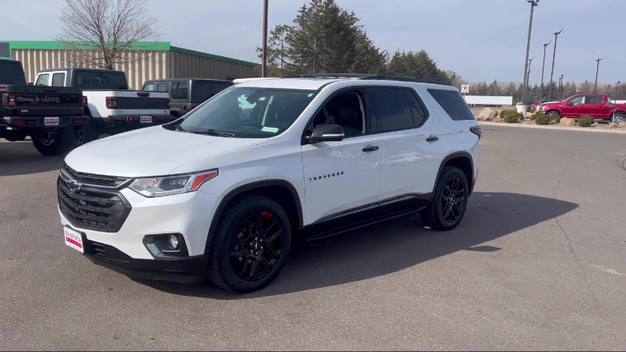 2019 Chevrolet Traverse Premier St. Cloud Minneapolis Maple Grove - YouTube