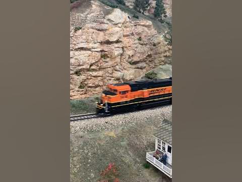 BNSF 1416 Near Clarke Center #modeltrains #funrun #texas #hoscale #fun #dcc #bnsf #bnsfrailway ...
