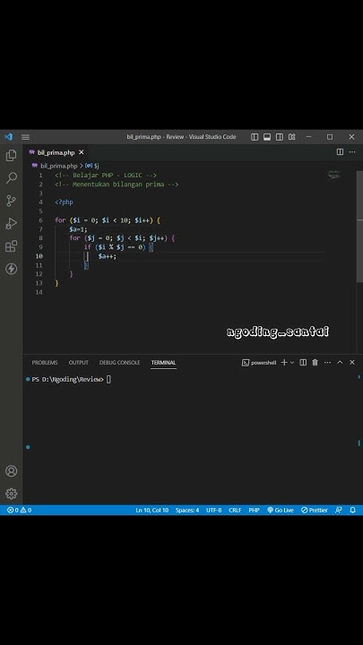 Check prime numbers in PHP #prime #primenumber #coding #php - YouTube