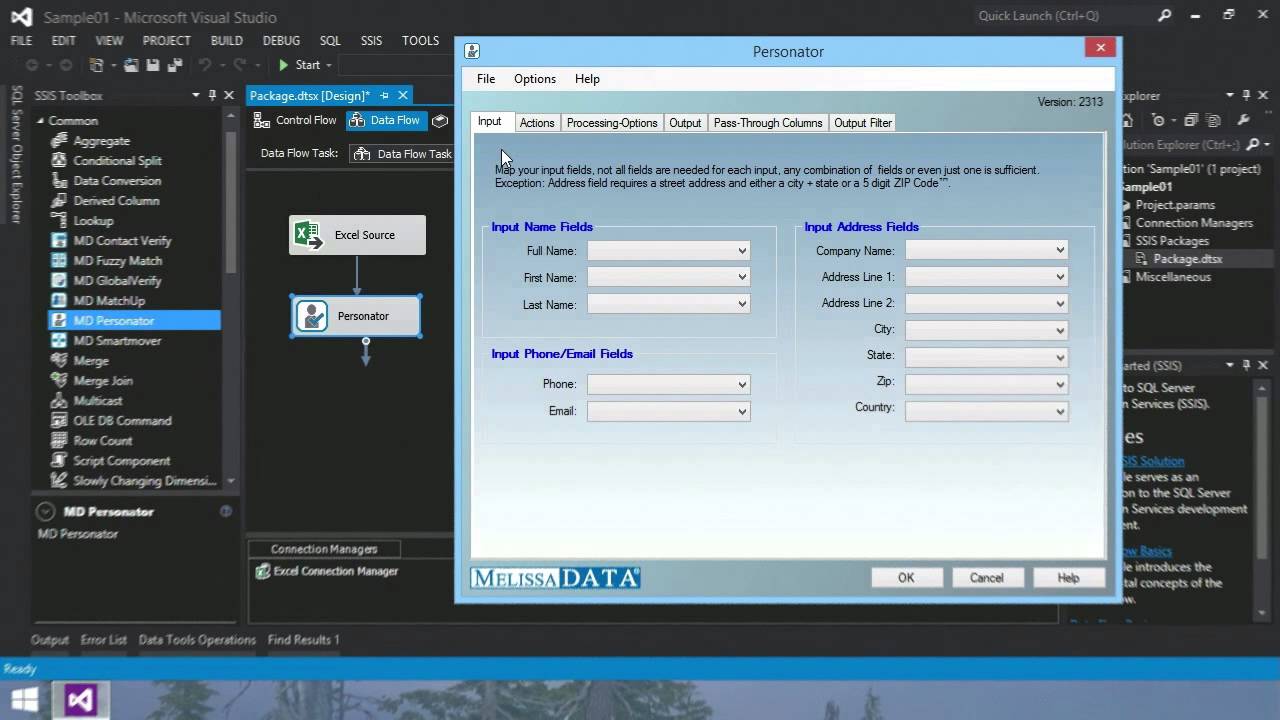 Personator Contact Data Management for SSIS - YouTube