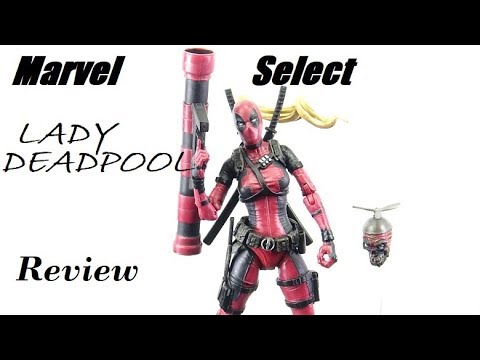 Marvel Select Lady Deadpool figure review - YouTube