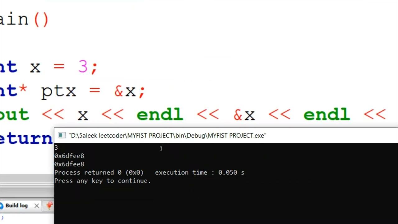 Pointers Revision - YouTube