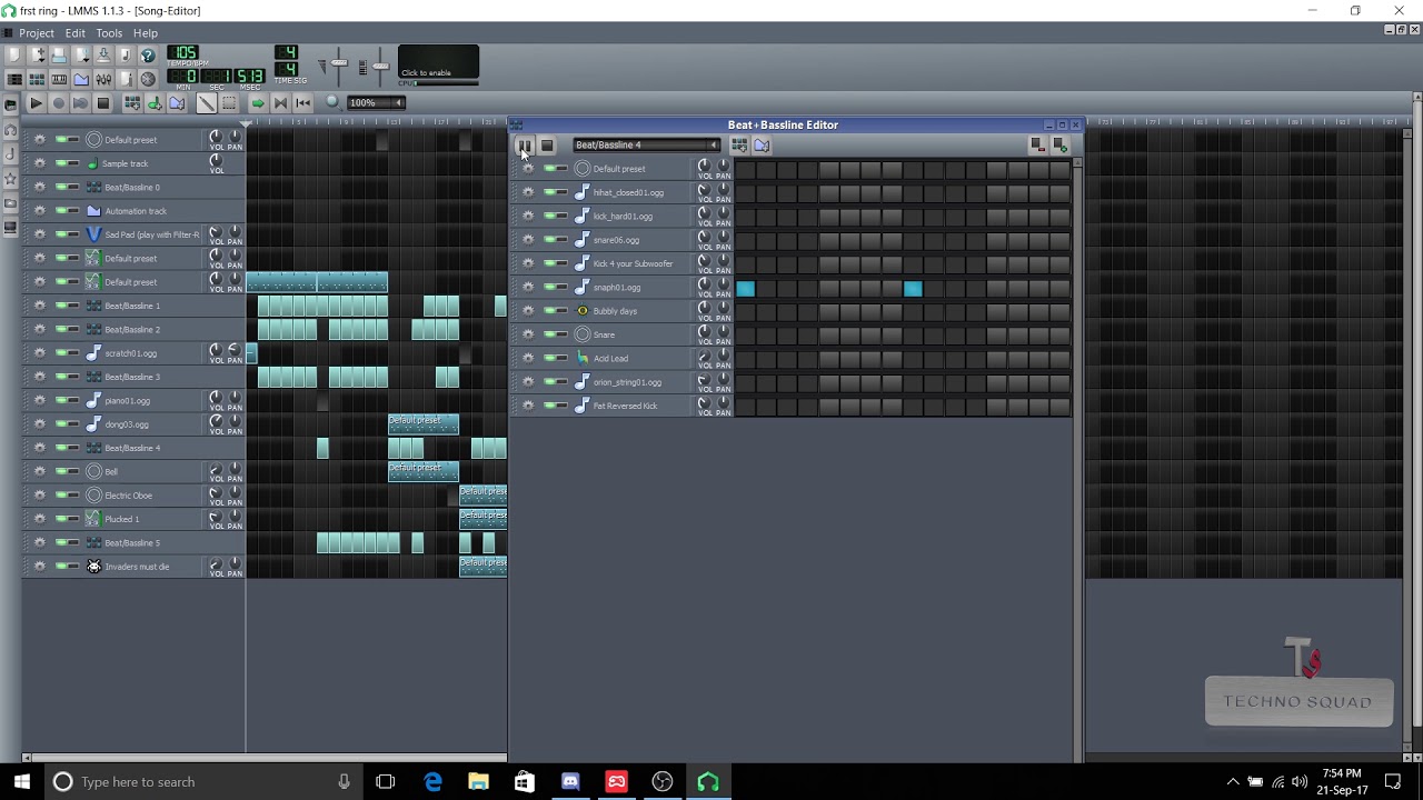 Compose your own music using LMMS - YouTube