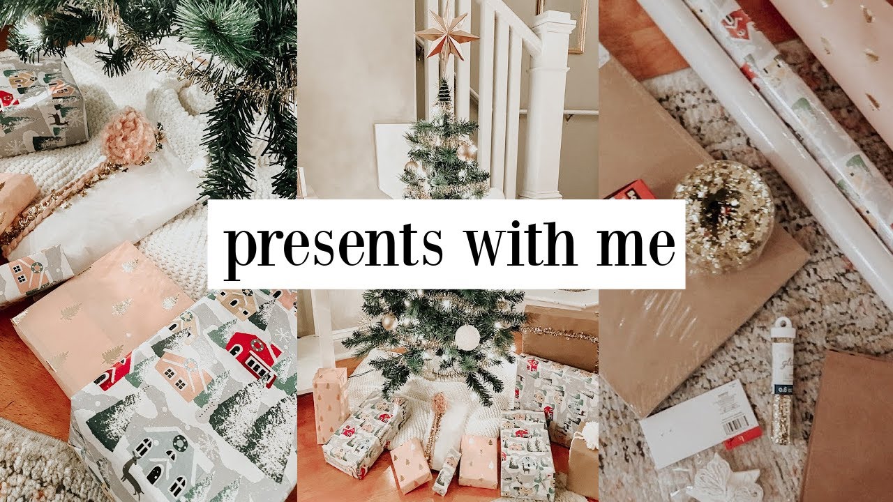 wrapping christmas presents 2020 christmas background music + wrap with ...