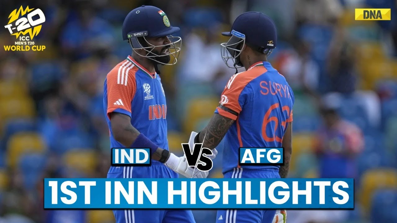 IND Vs AFG Highlights 1st Innings: Afghanistan Need 182 Runs Against ...