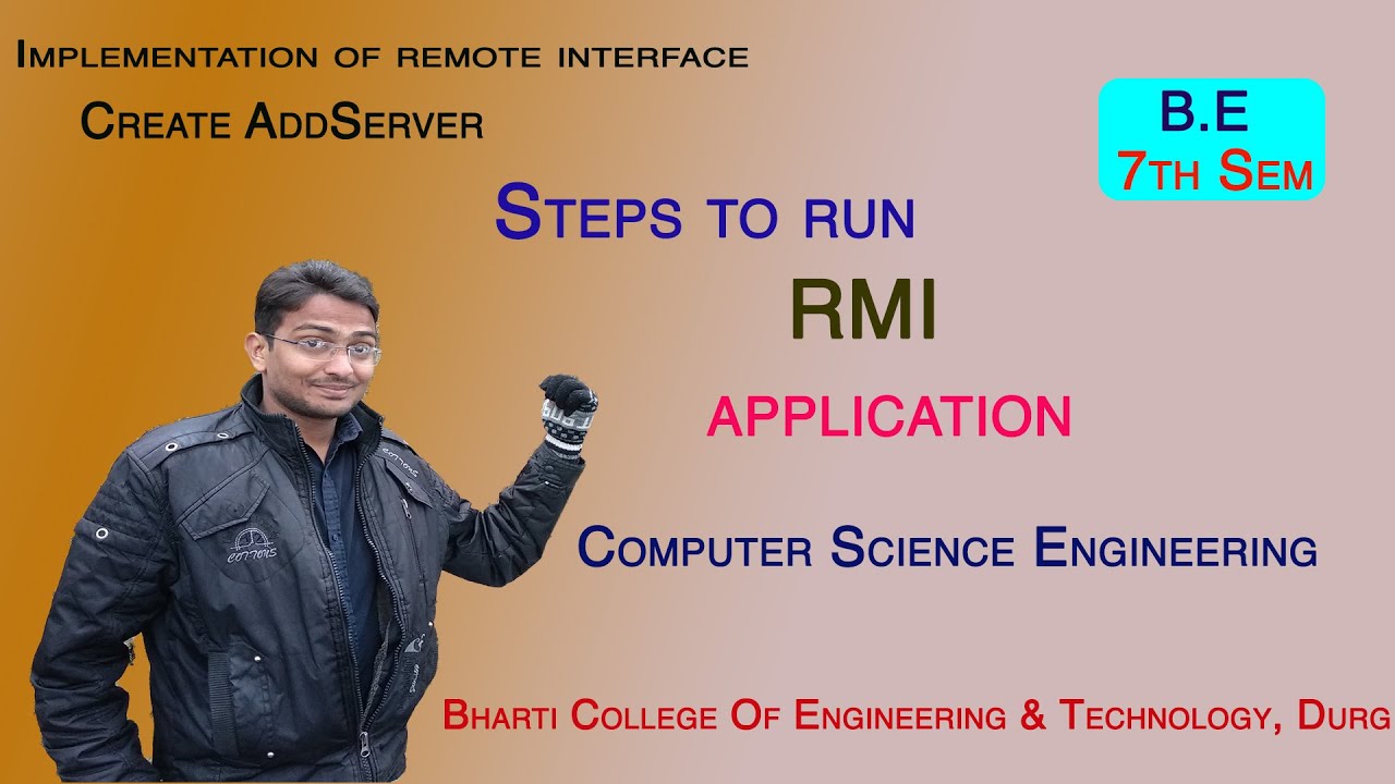 Implementation of remote interface | Create AddServer |Steps to run ...