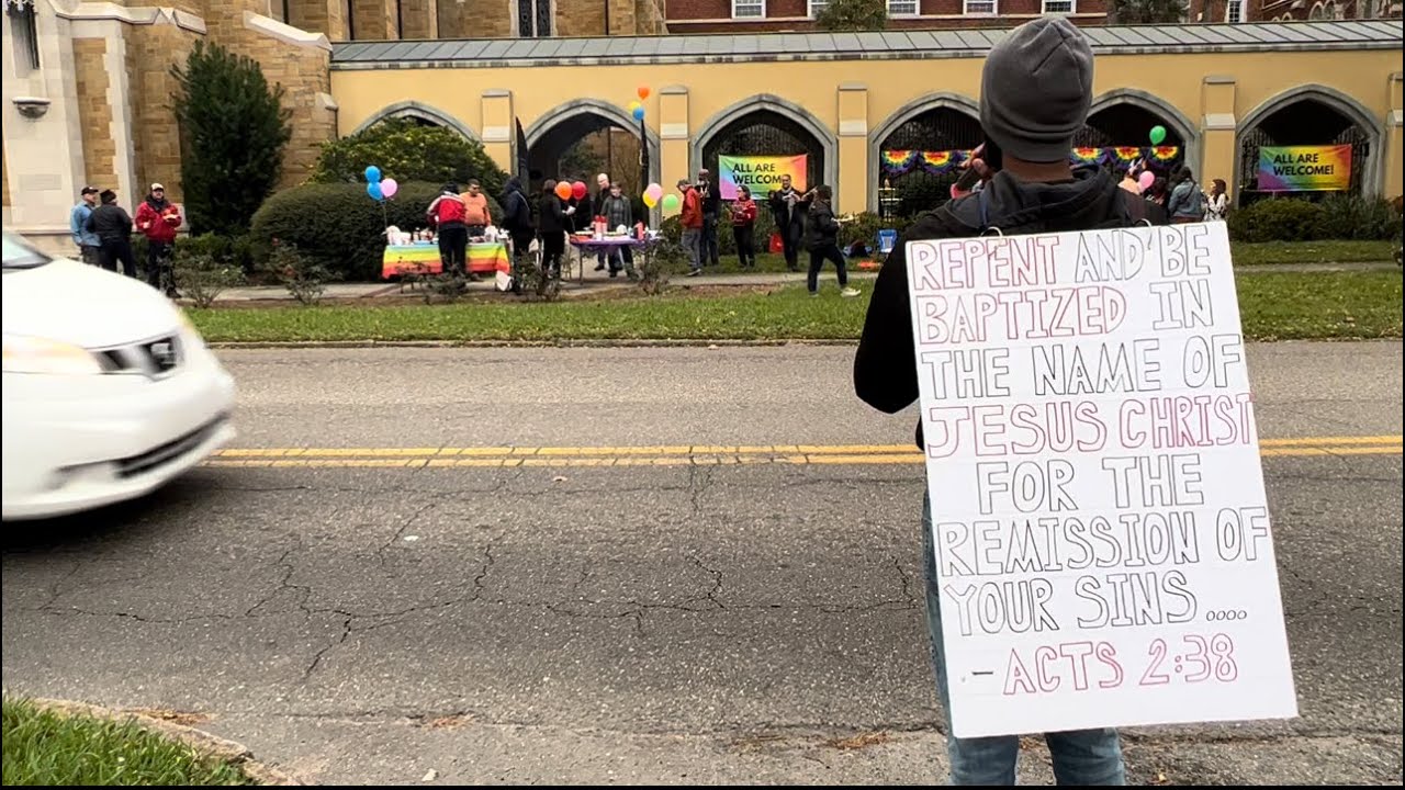 WOKE CHURCH REBUKED FOR AFFIRMING LBGTQ PARADE - YouTube