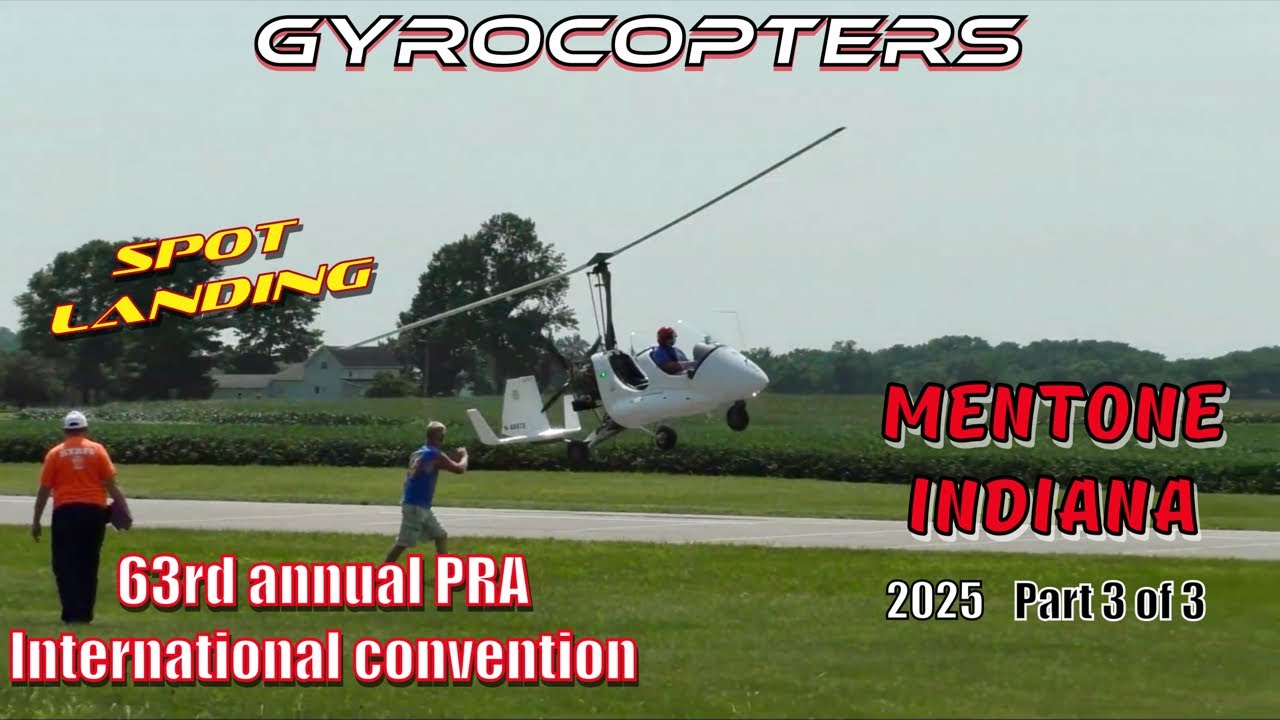 Gyrocopters at the 63rd annual PRA International Convention Mentone In ...