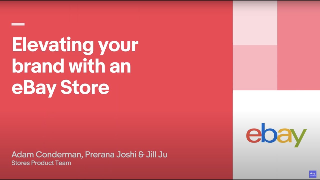 Next Level: Elevating your brand with an eBay store - YouTube