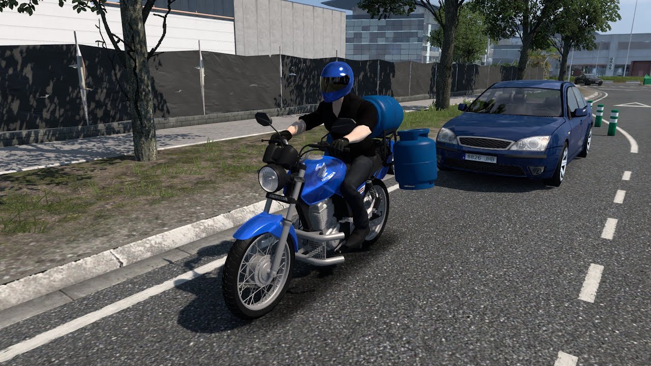 GKVFJX GAMING ETS2 NEW MOTORCYCLE MOD HONDA TITAN 2008 BY QUALITY3DMODS ...