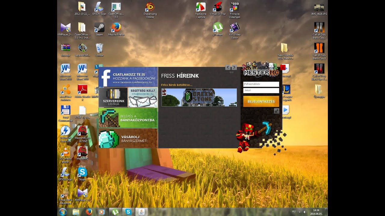 Mester mc texture pack berakása! - YouTube