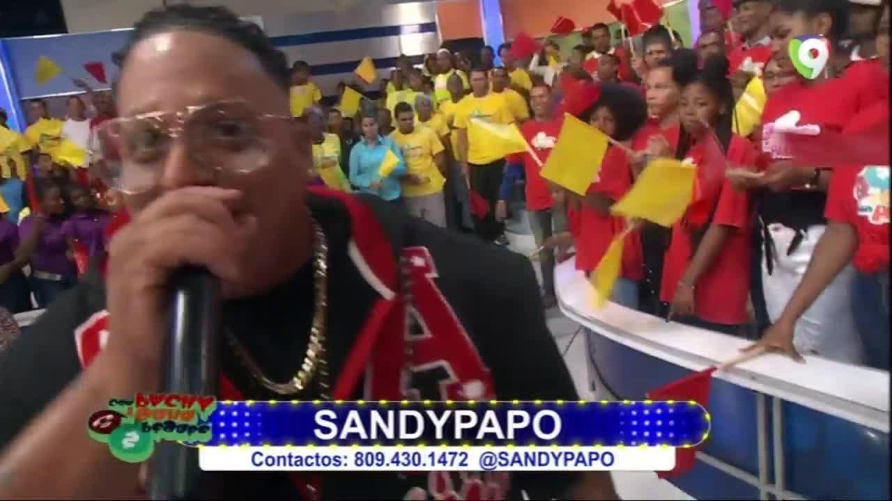 Presentación musical de Sandy y Papo en Pégate y gana con el Pachá ...