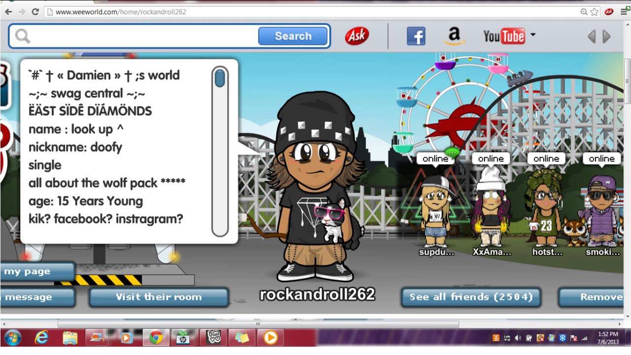 Weeworld 2013 Best Looking WeeMees - YouTube