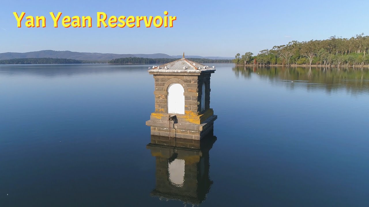 Yan Yean Reservoir - revisited (drone) - YouTube