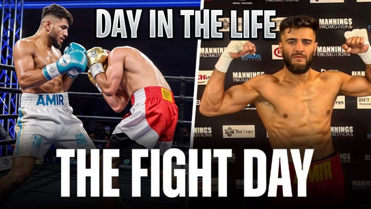 Pro Boxer DAY IN THE LIFE - Fight Day! Amir Abubaker - YouTube