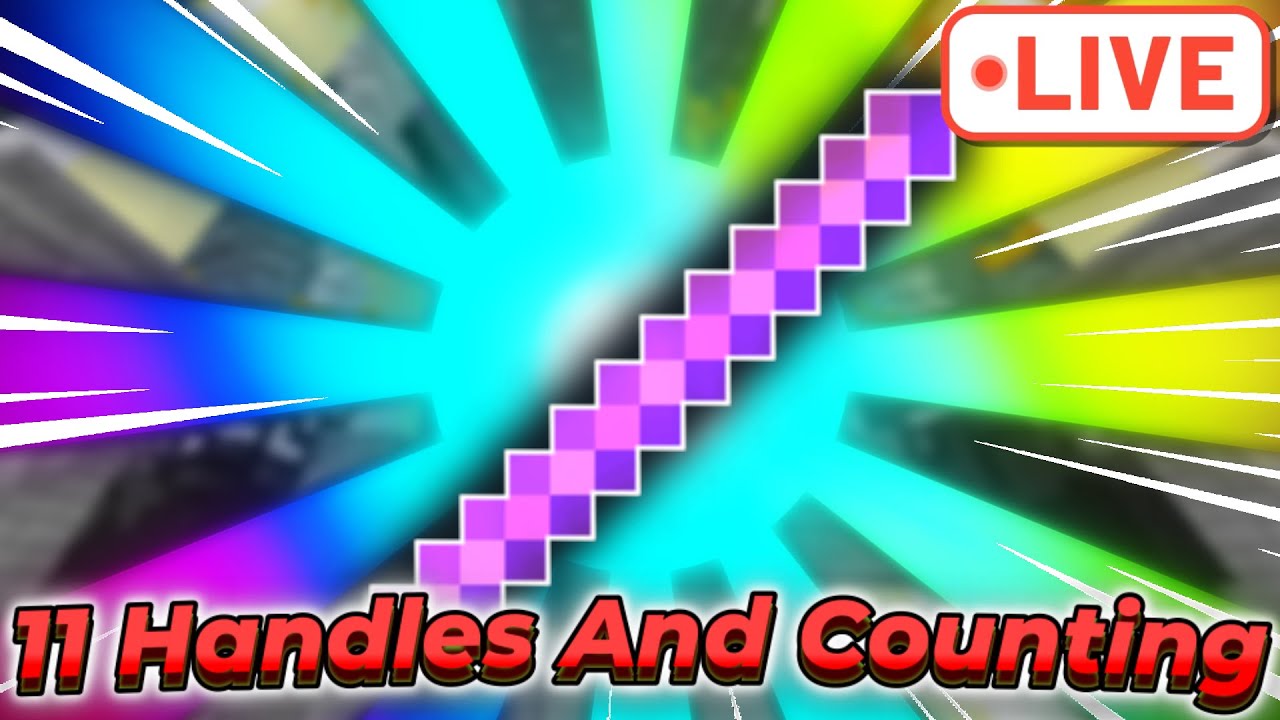🔴 I Dropped Another Handle!!! (Level 516) 🔴 Hypixel SkyBlock LIVE - YouTube