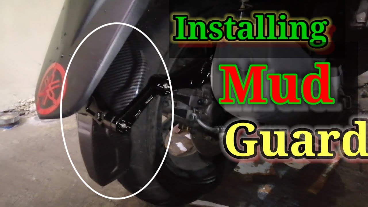 Installing Mud Guard NMAX V1 - YouTube