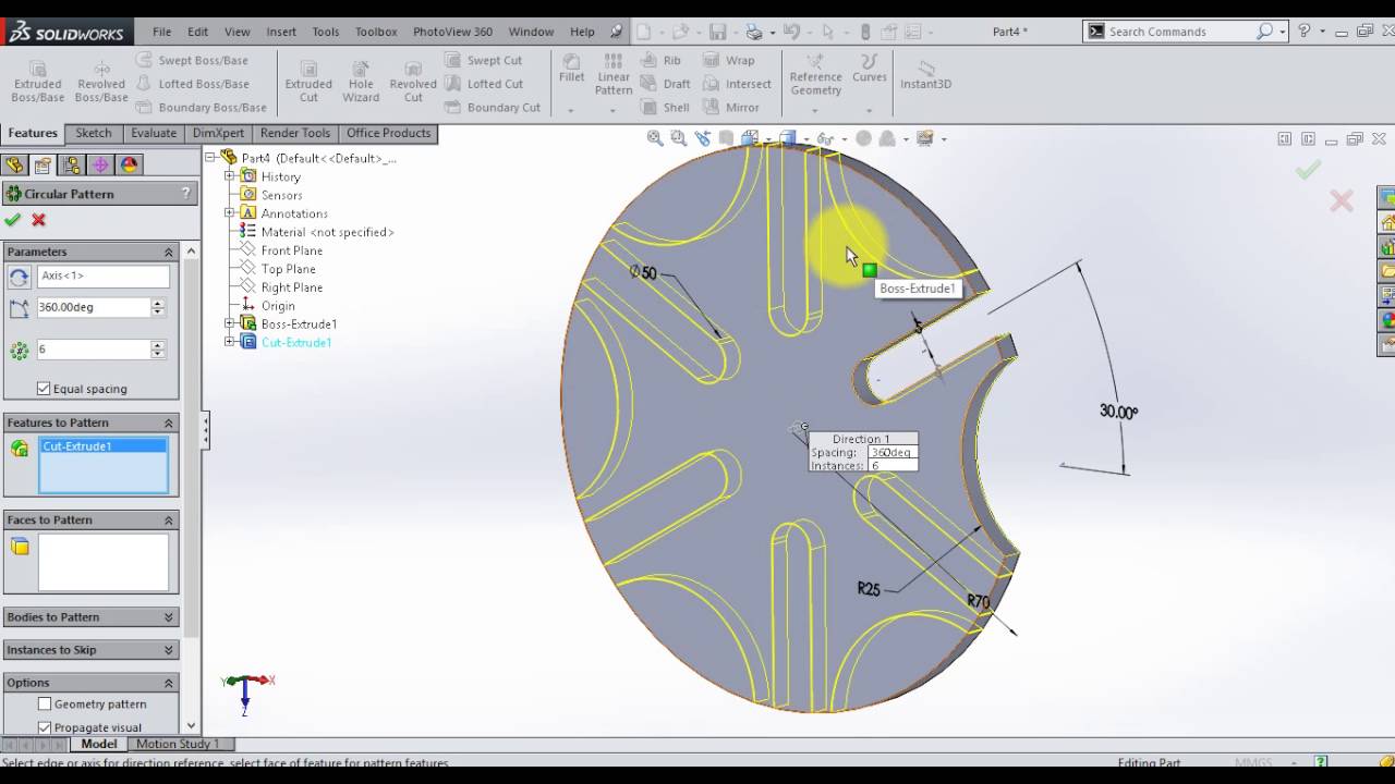 6 4 การสร้าง 3D Part Model เป็นรูปร่าง Geneva Cam - YouTube