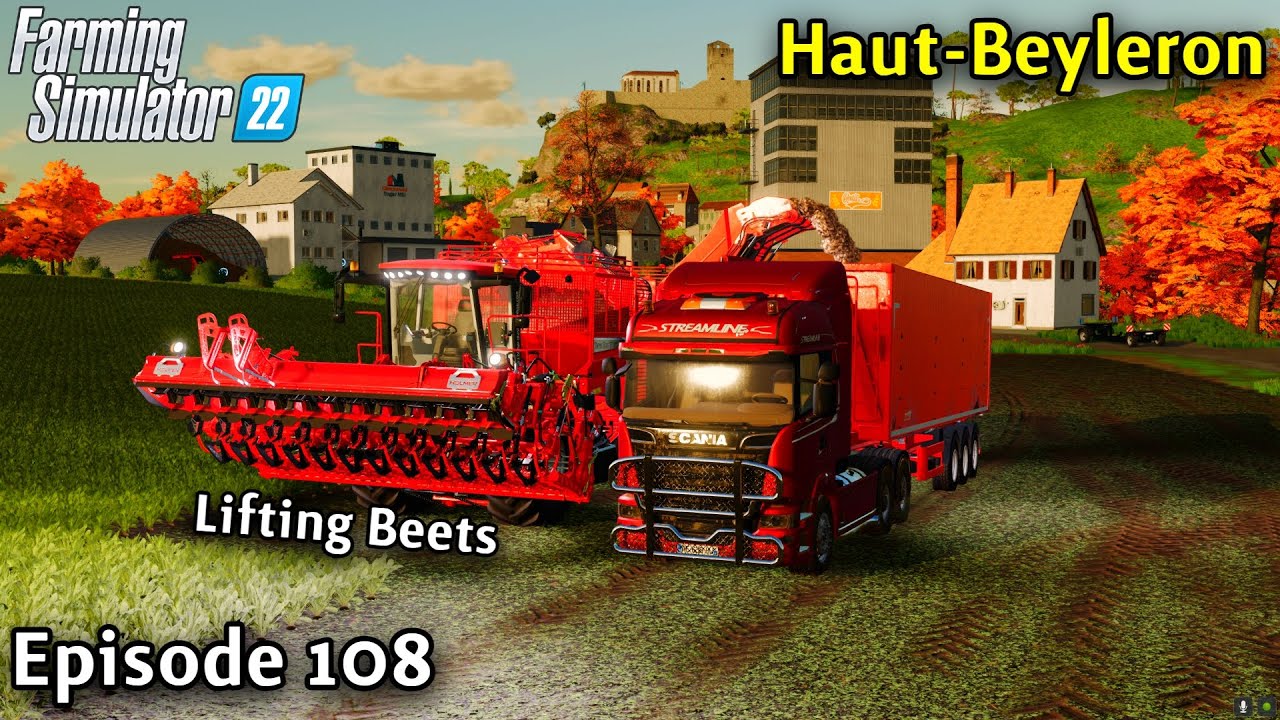 FS22 Timelapse - Haut-Beyleron Seasons Ep 108 BALING/WRAPPING ...