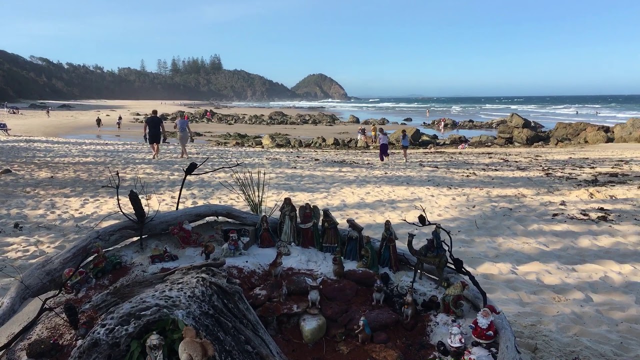 Beach Nativity - YouTube