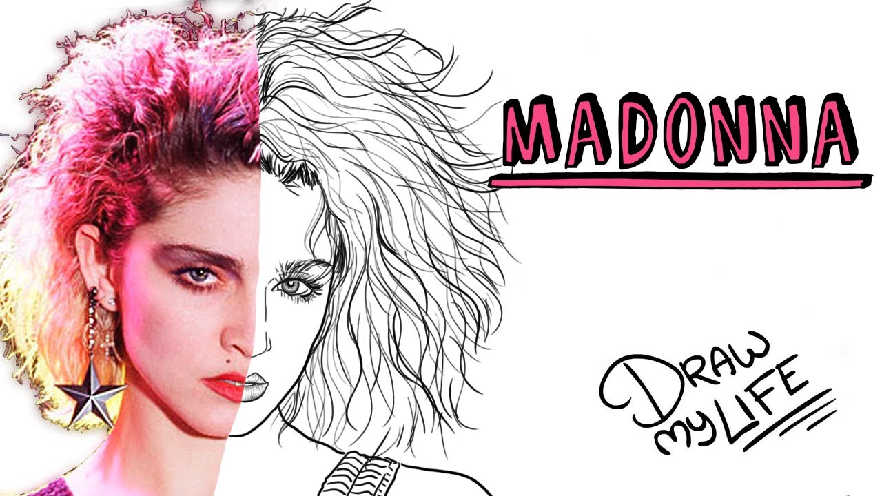 MADONNA | Draw My Life - YouTube