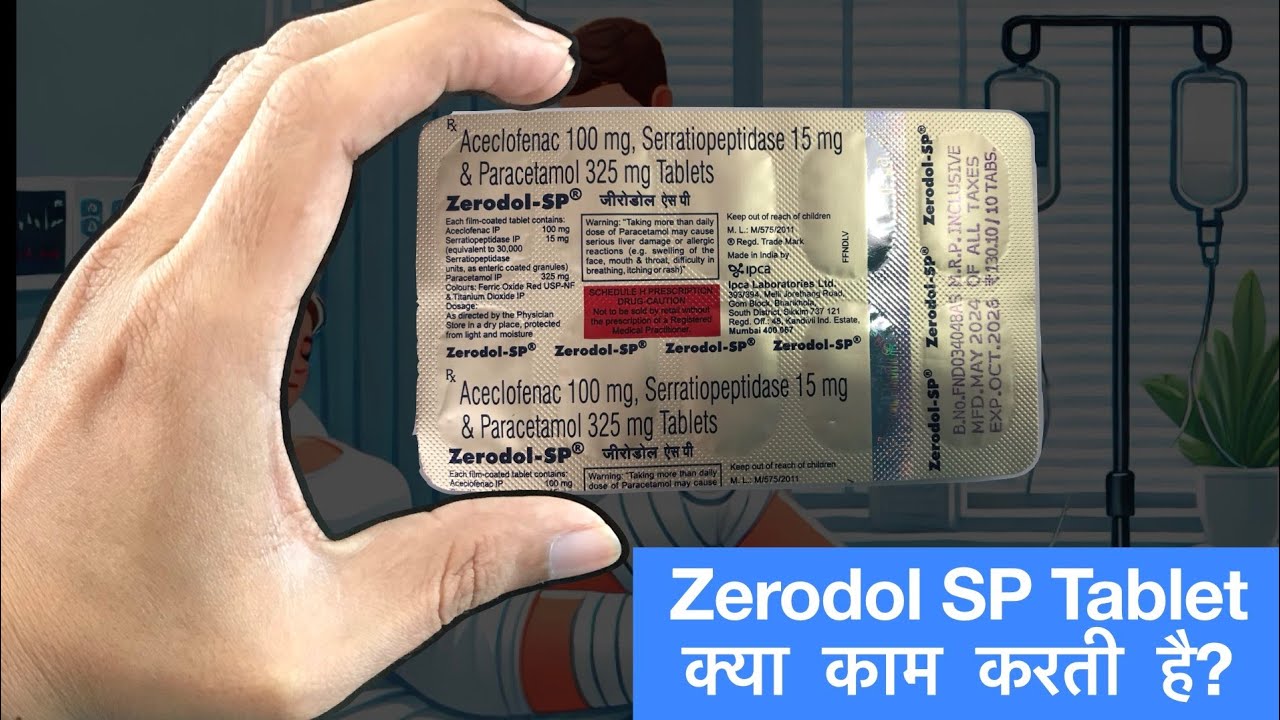 Zerodol SP Tablet : Uses, Benefits, and Side Effects | How Zerodol SP ...