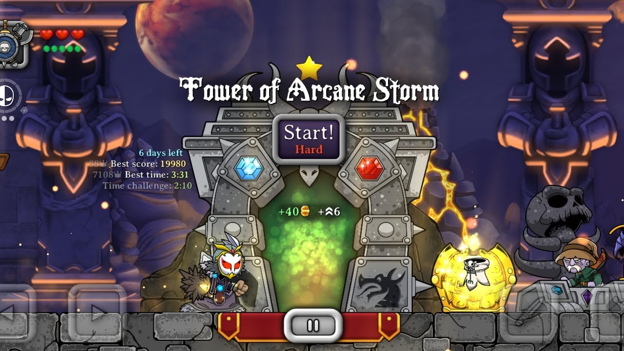 Magic Rampage Weekly Dungeon Tower Of Arcane Storm - YouTube