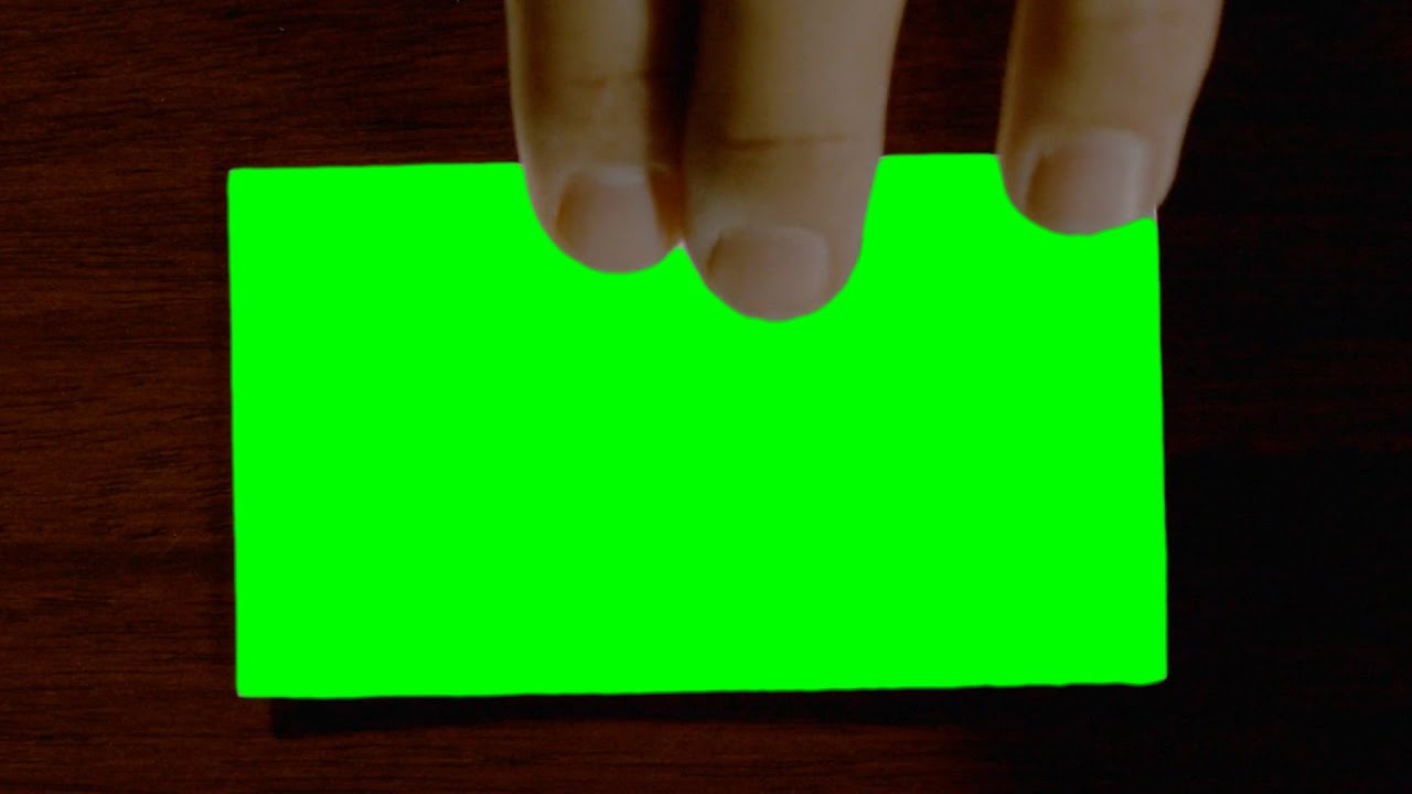 Green Screen Patrick Bateman American Psycho Business Card Scene - YouTube