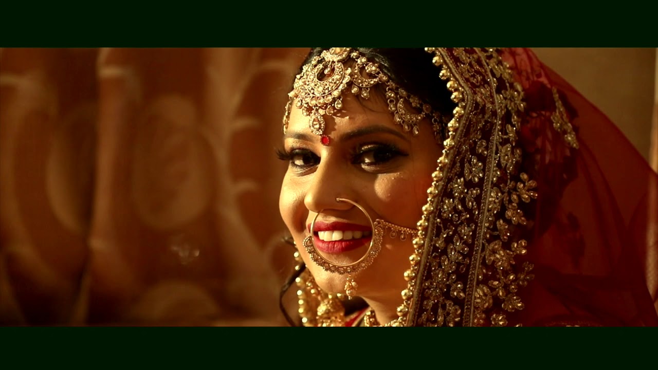 Preeti Weds Pushpak Kumar wedding treaser Rajasthani Rajput Wedding - YouTube